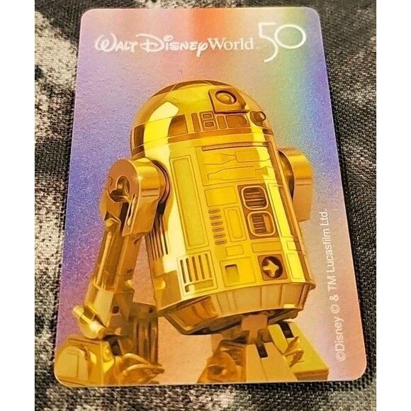 Disney | Other | Walt Disney World 5th Anniversary Theme Park Cards ...